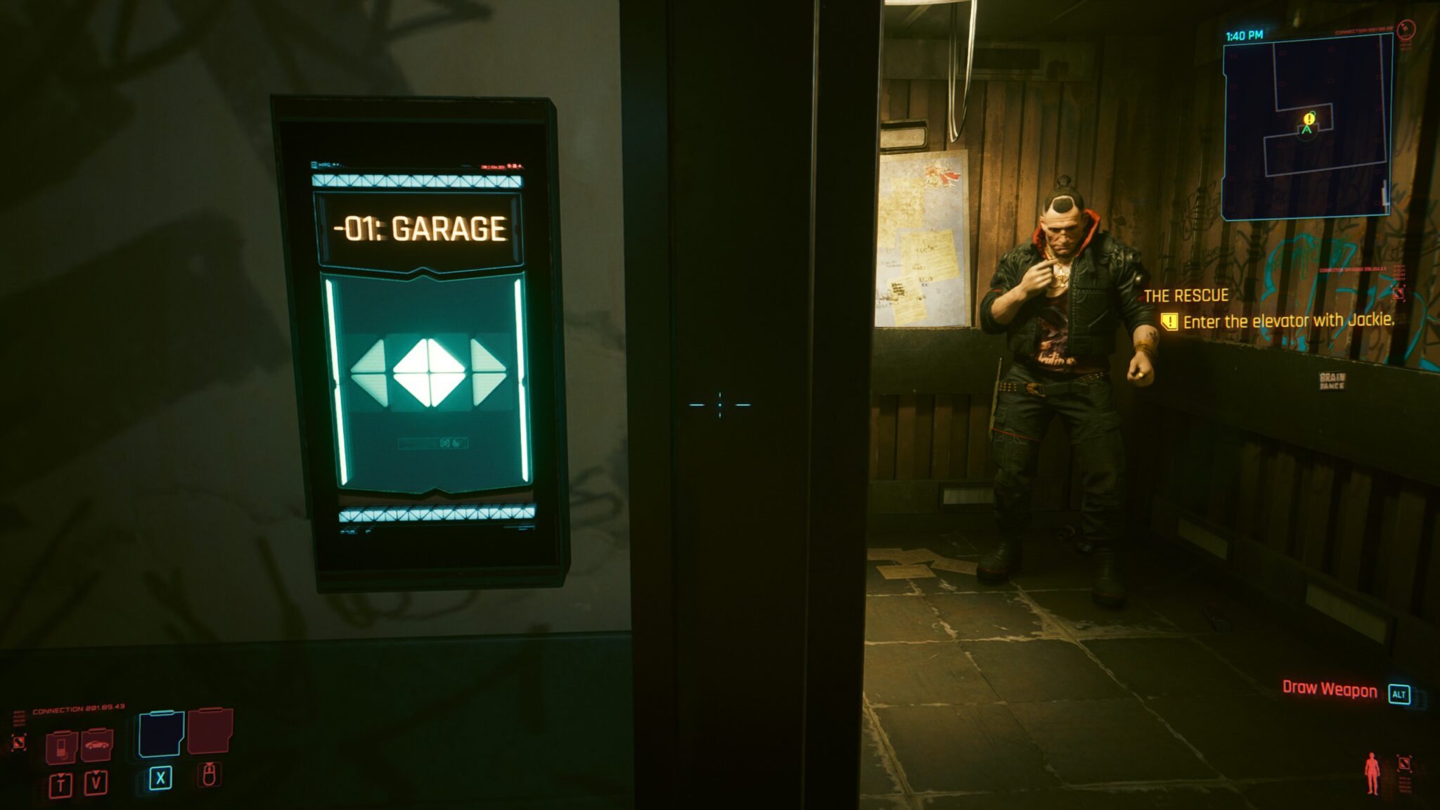 Elevator Controls – Cyberpunk 2077 – Buttons and Screens